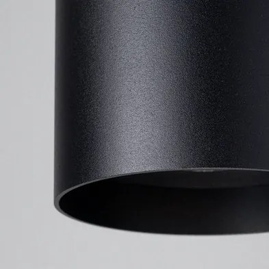 Stropní svítidlo SOLLUX MIKA černé GU10 1x10W bez žárovky SL.1281