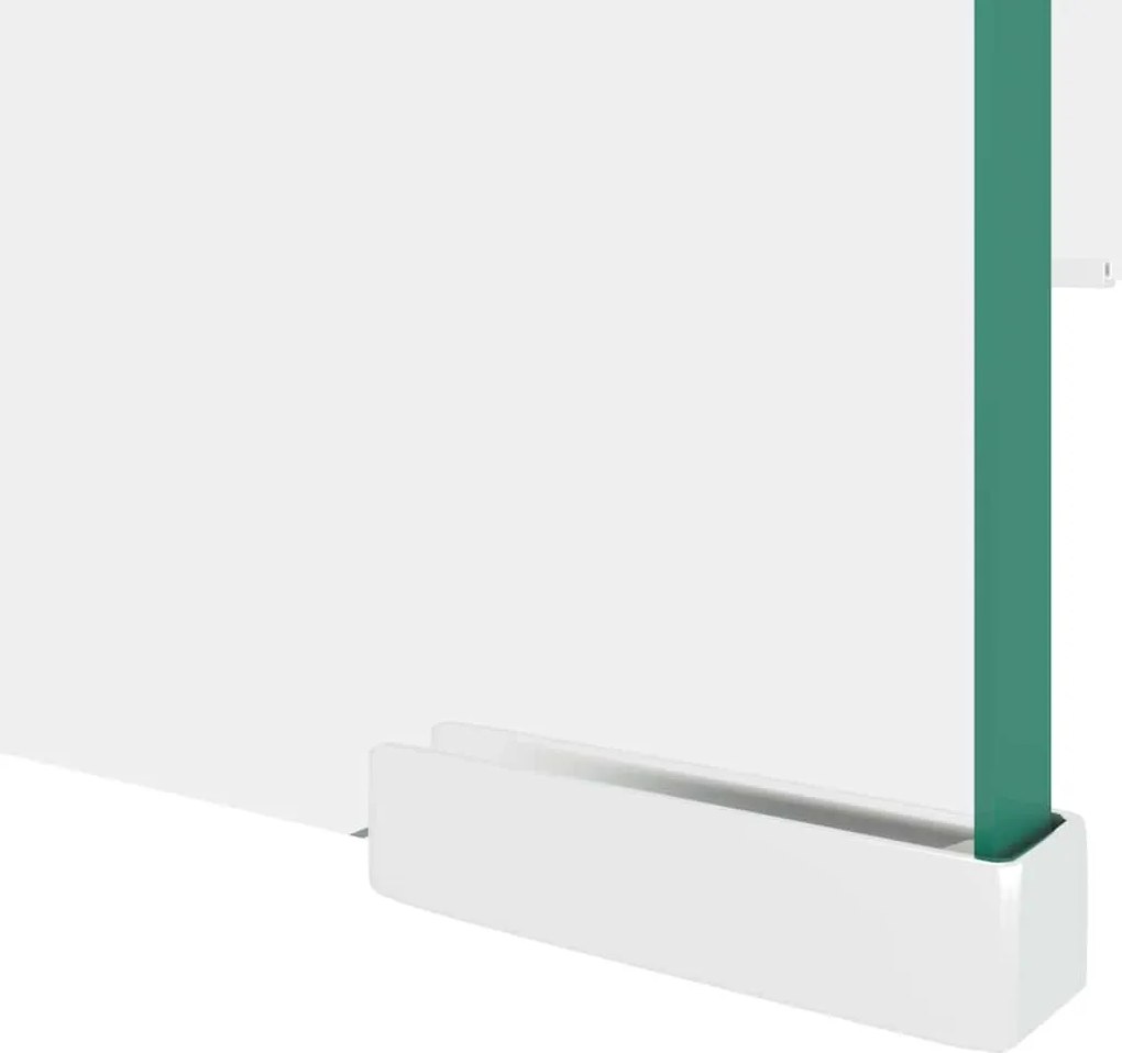 TV stolek / podstavec na monitor čiré sklo 70x30x13 cm 244128