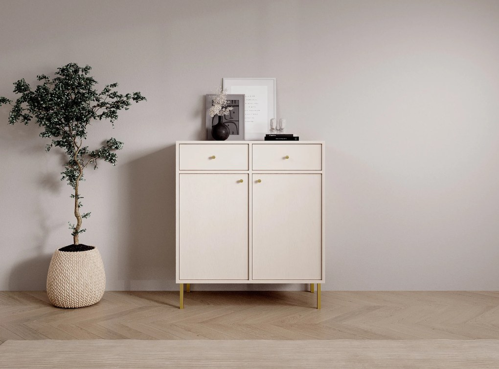 ADRK Furniture Komoda 2D 2S Tili ADRK-CHES-TIL-2D-2S-BS