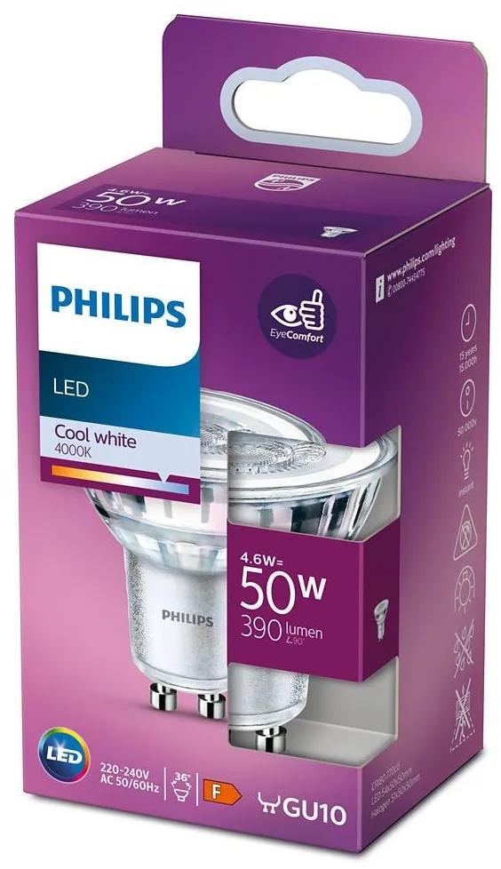 Philips | LED Žárovka Philips GU10/4,6W/230V 4000K | P5142