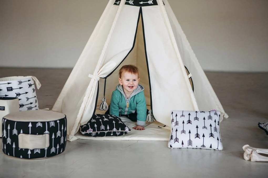 Vigvam design Teepee Arrow - pětiúhelníkové s doplňky