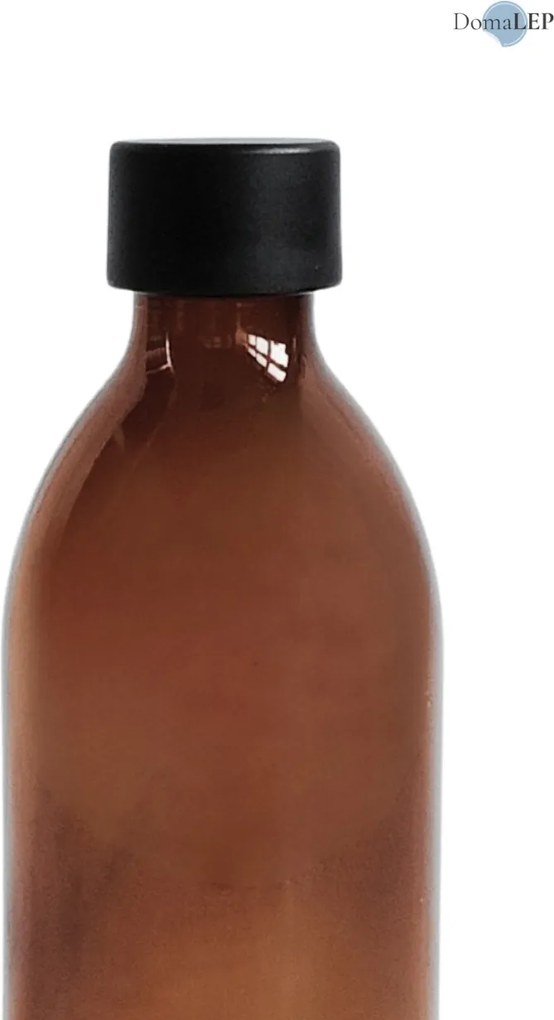 Dávkovač mýdla MONA 250 ml s černým těsnícím uzávěrem