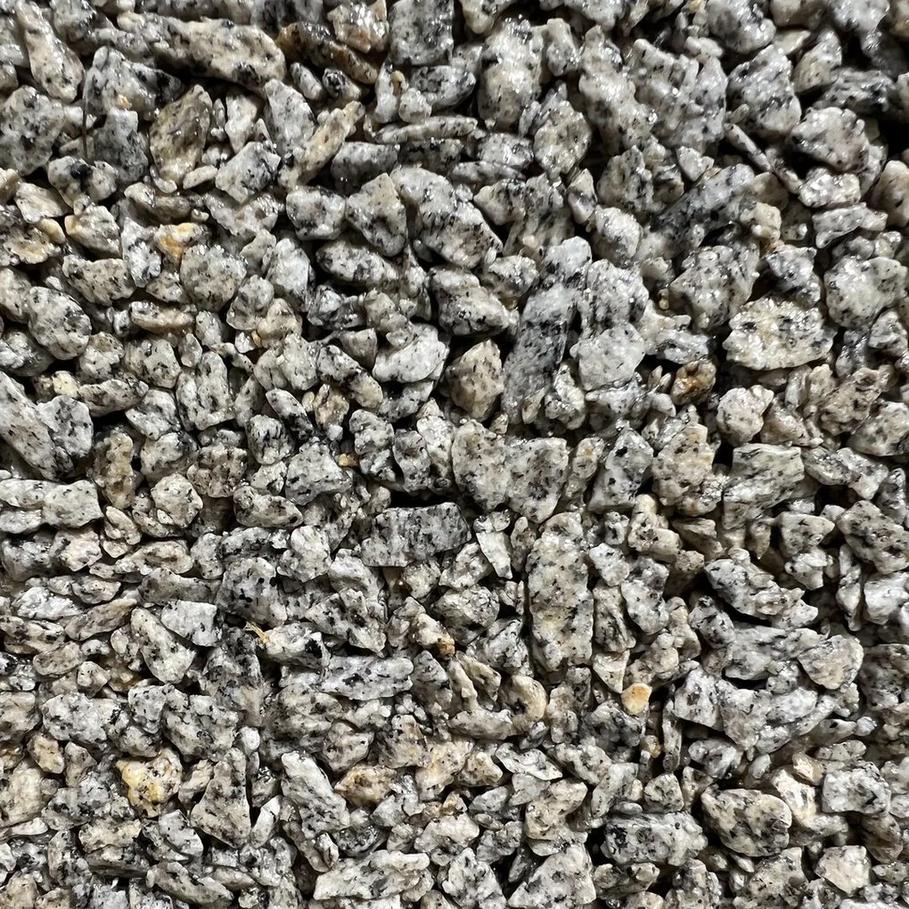 Báča Beton Kamenný koberec na podlahu Salt Pepper Frakce: Hrubá (4 – 8 mm), vydatnost setu 1,3 m², Doporučené použití v: interiéru - dvousložková epoxidová pryskyřice