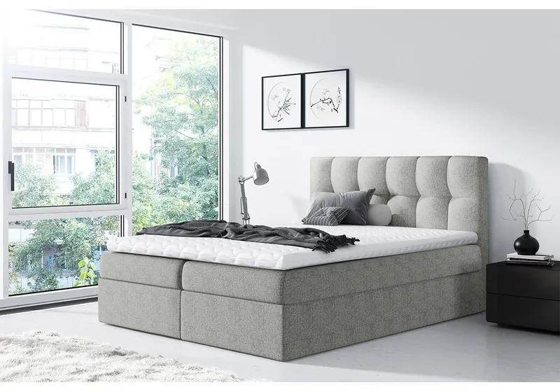Kontinentální postel Rdest, Rozměr postele: 120x200, Barva:: ekokůže Soft 011 (černá)