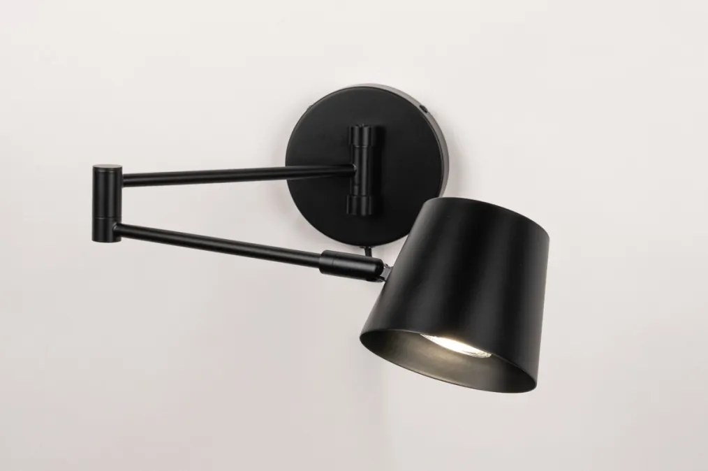 Nástěnné svítidlo Snap Fosca Black Mini