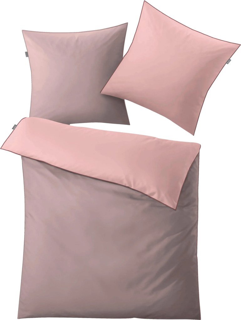 XXXLutz OBOUSTRANNÉ POVLEČENÍ, makosatén, růžová, 135/200 cm Kleine Wolke - Online Only povlečení - 003342187901
