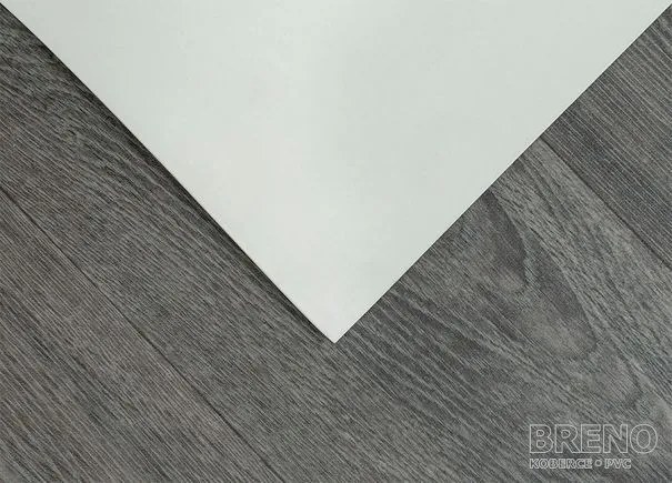 Breno PVC XTREME Pure Oak 946E – tmavě šedé dřevo, šíře 400 cm