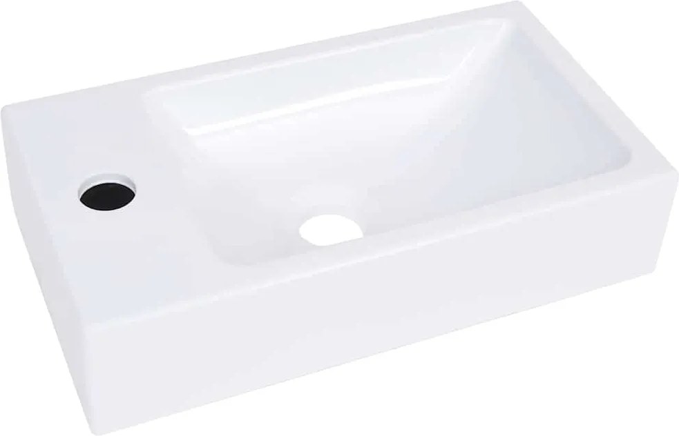 Umyvadlo 400 x 220 x 90 mm SMC bílé 146513
