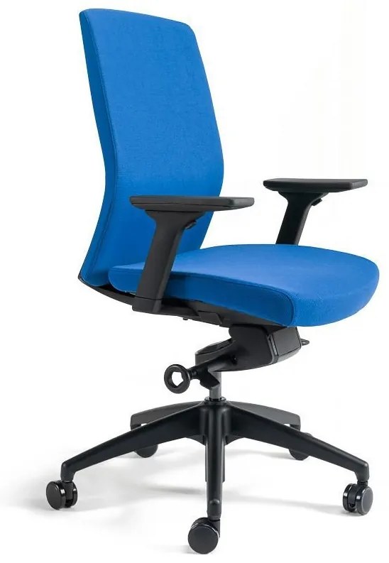 Office Pro Kancelářská ergonomická židle BESTUHL J2 BP — více barev, bez podhlavníku Modrá 214