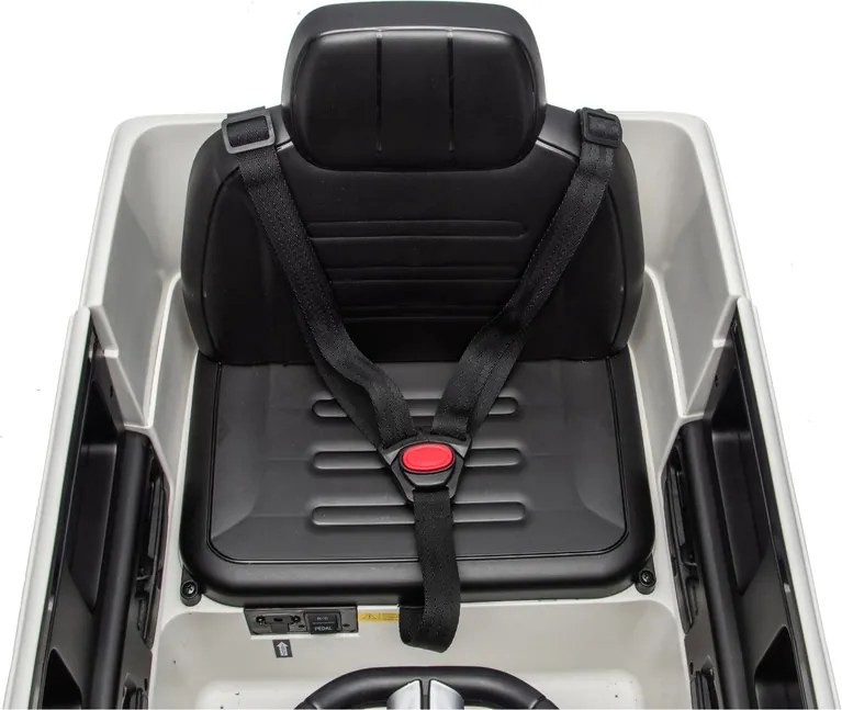 LEAN CARS Akumulátorové vozidlo Mercedes G 4x4 24 V 2580, bílé