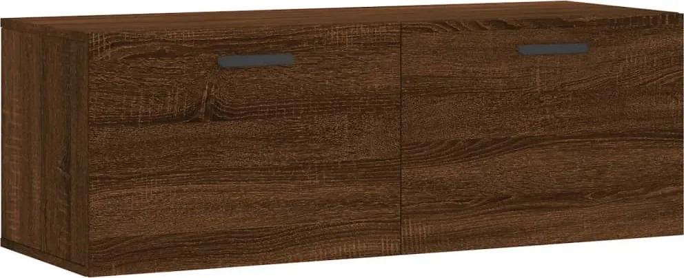 vidaXL Nástěnná skříňka 100x36,5x35 cm kompozitní dřevo [830147] Barva: šedá sonoma