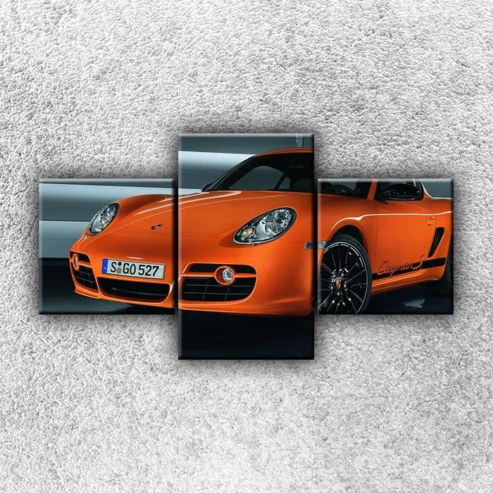 3 dílný obraz na stěnu Porsche 2