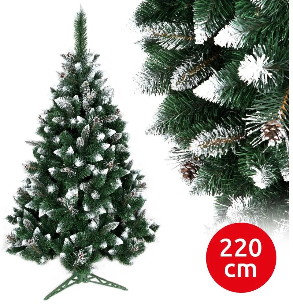 ANMA Vánoční stromek TAL 220 cm borovice AM0098