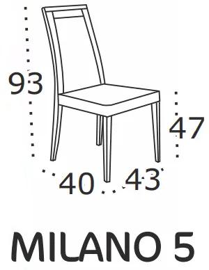 Drewmix Jídelní židle Milano 5
