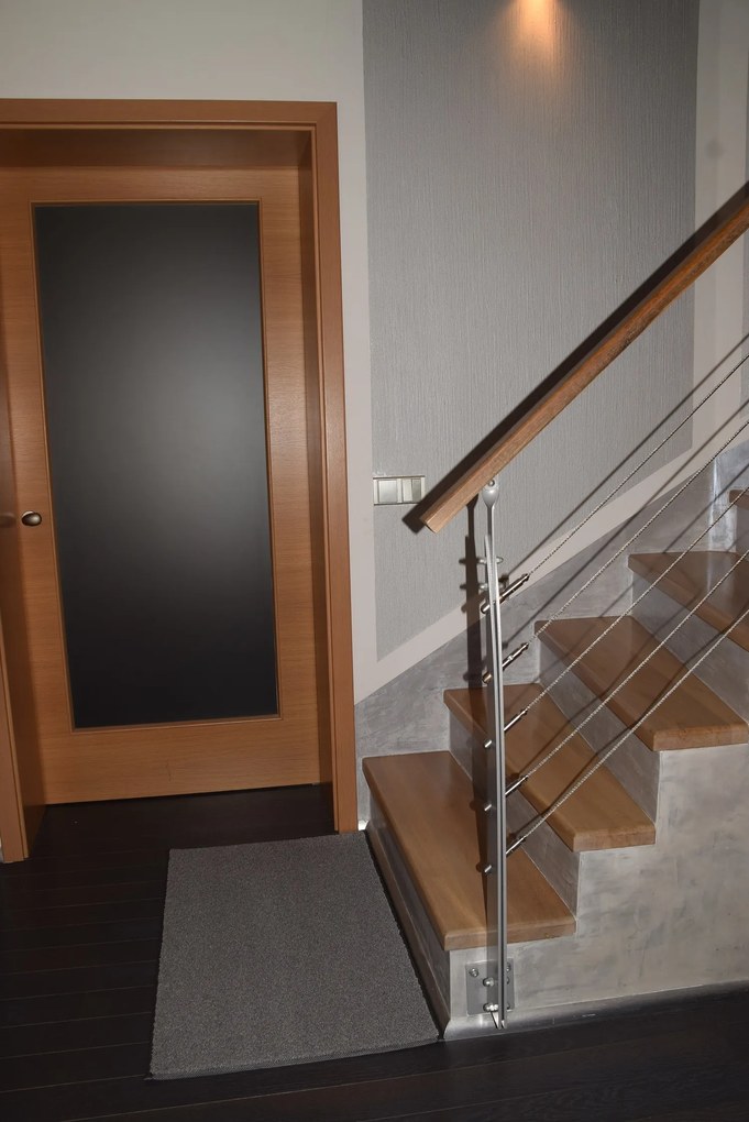Lano, Kusový koberec Supersoft s bordurou 850 tm. šedý, 300x400, šedá, ložnice