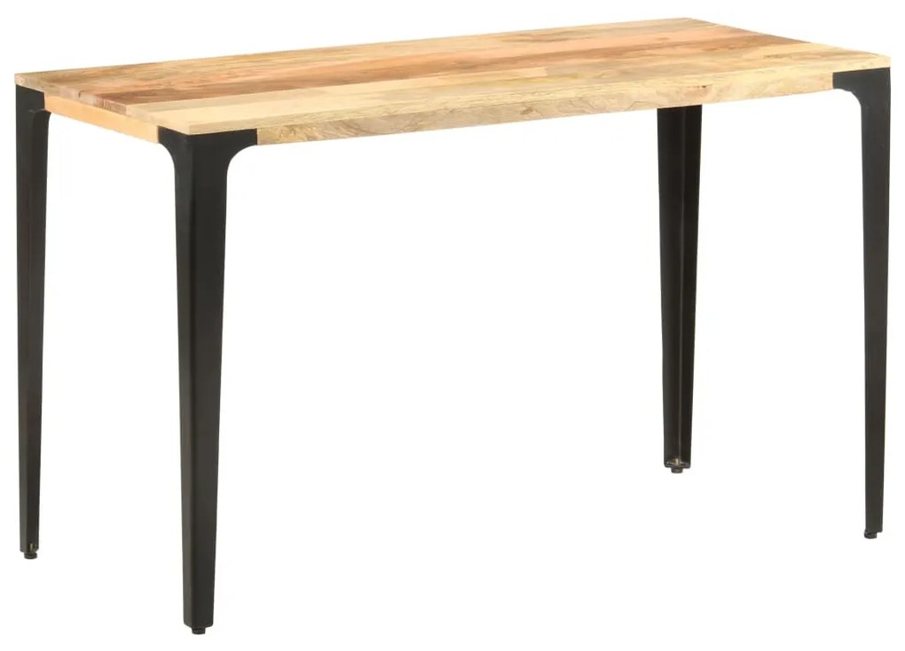 286362 vidaXL Jídelní stůl 120 x 60 x 76 cm masivní mangovníkové dřevo