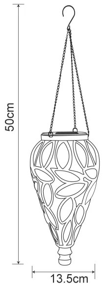 Globo 36131A - LED Solární svítidlo SOLAR LED/0,9W/3,2V IP44 žlutá