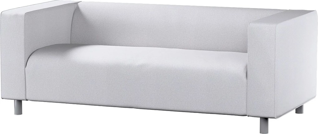 Potah na pohovku IKEA Klippan 2-místná barva šedá látka pletený vzor