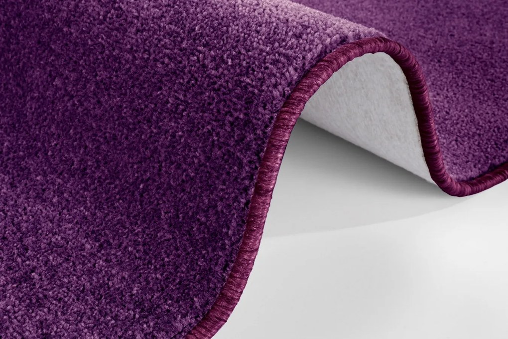 Hanse Home, Kusový koberec Nasty 101150 Purple, 80x200, fialová, chodba / předsíň