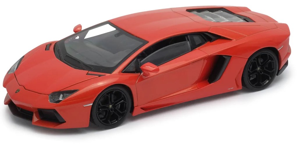 Welly Lamborghini Aventador Coupé 1:24 oranžová