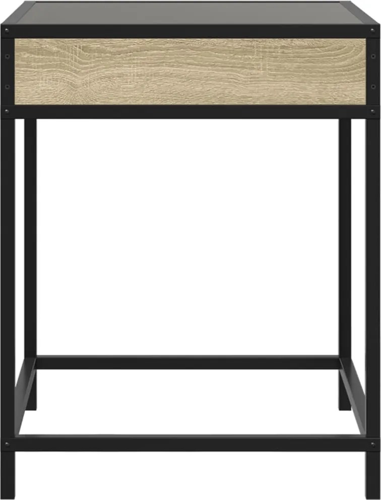 Noční stolek s Infinity LED dub sonoma 40 x 40 x 51 cm 3284092