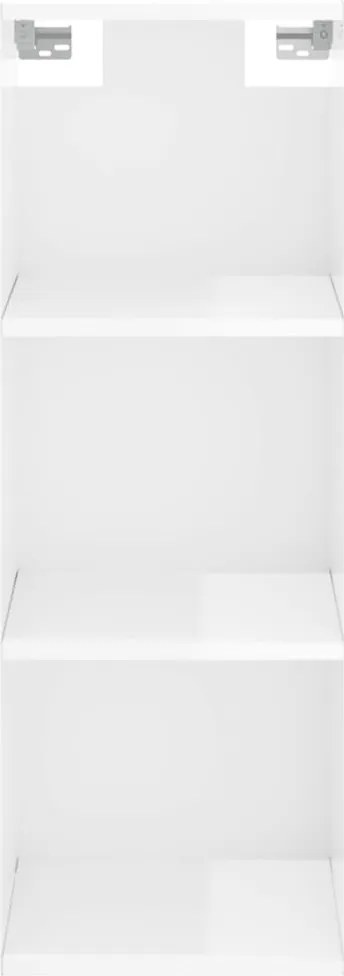 vidaXL Skříň highboard 34,5 x 34 x 180 cm kompozitní dřevo [3189679] Barva: hnědý dub