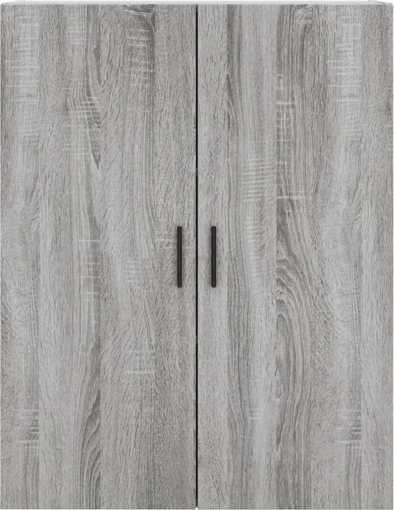Skříň highboard šedá sonoma 69,5 x 34 x 180 cm kompozitní dřevo 3198167