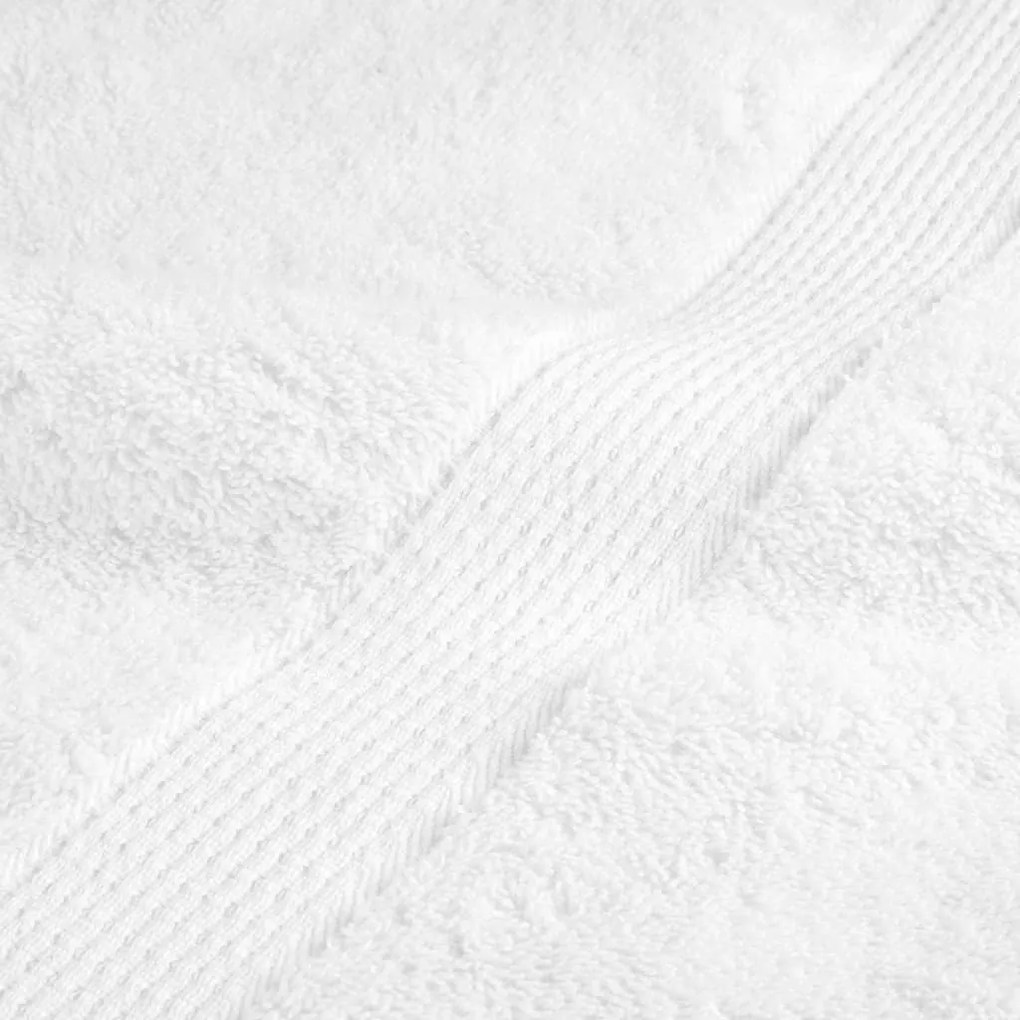 Prémiové ručníky SOLUND 4 ks bílé 50x100 cm 600 g/m² 137125