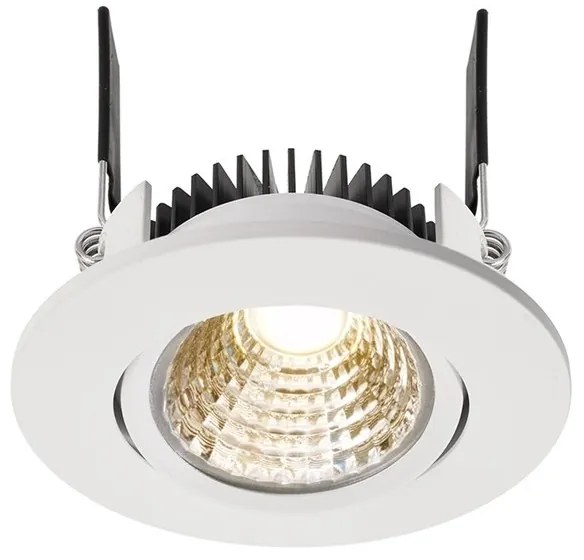 Deko-Light stropní vestavné svítidlo COB-68-24V-4000K-kulaté 24V DC 4,50 W 4000 K 370 lm bílá - LIGH