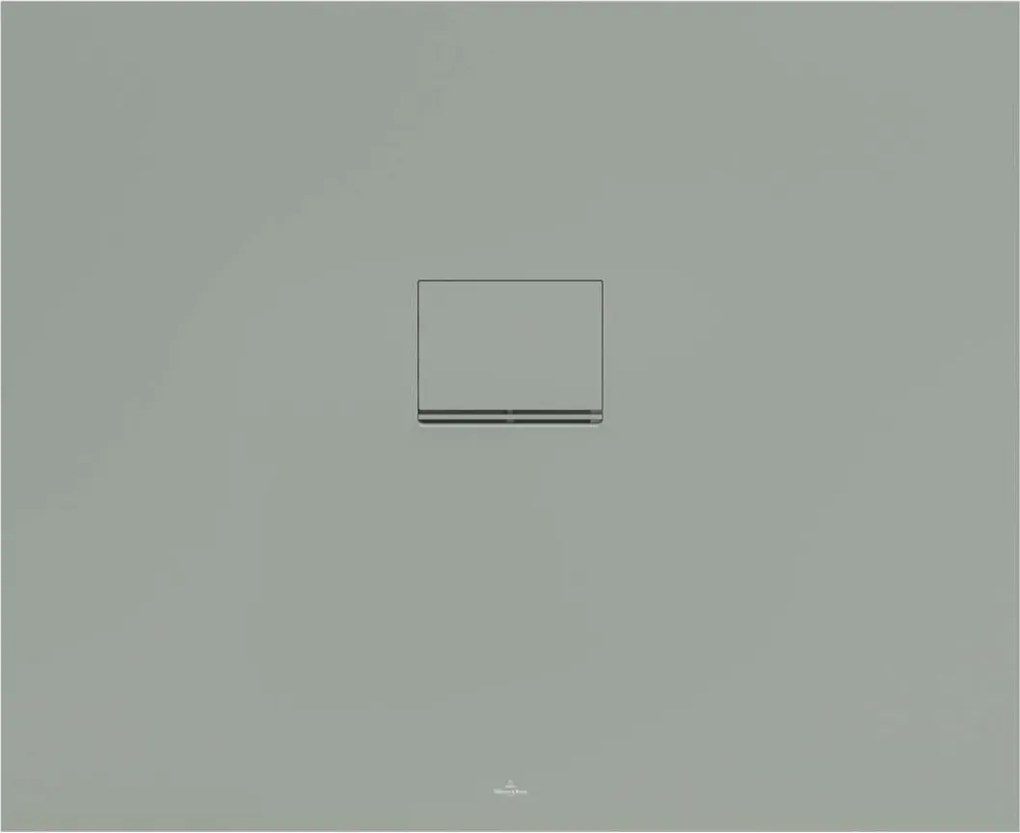 Villeroy & Boch Squaro Infinity - Sprchová vanička, 110x90 cm, Morning Green UDQ1190SQI2IV-R8
