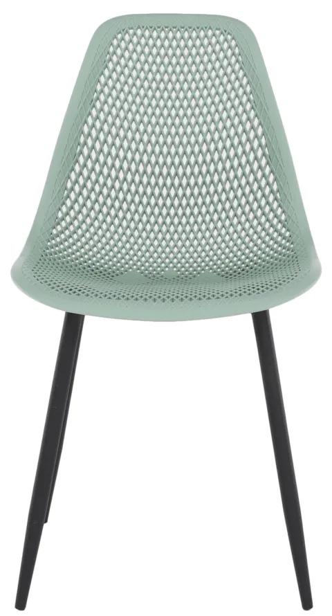 Kondela Jídelní židle, zelená / černá, TEGRA TYP 2