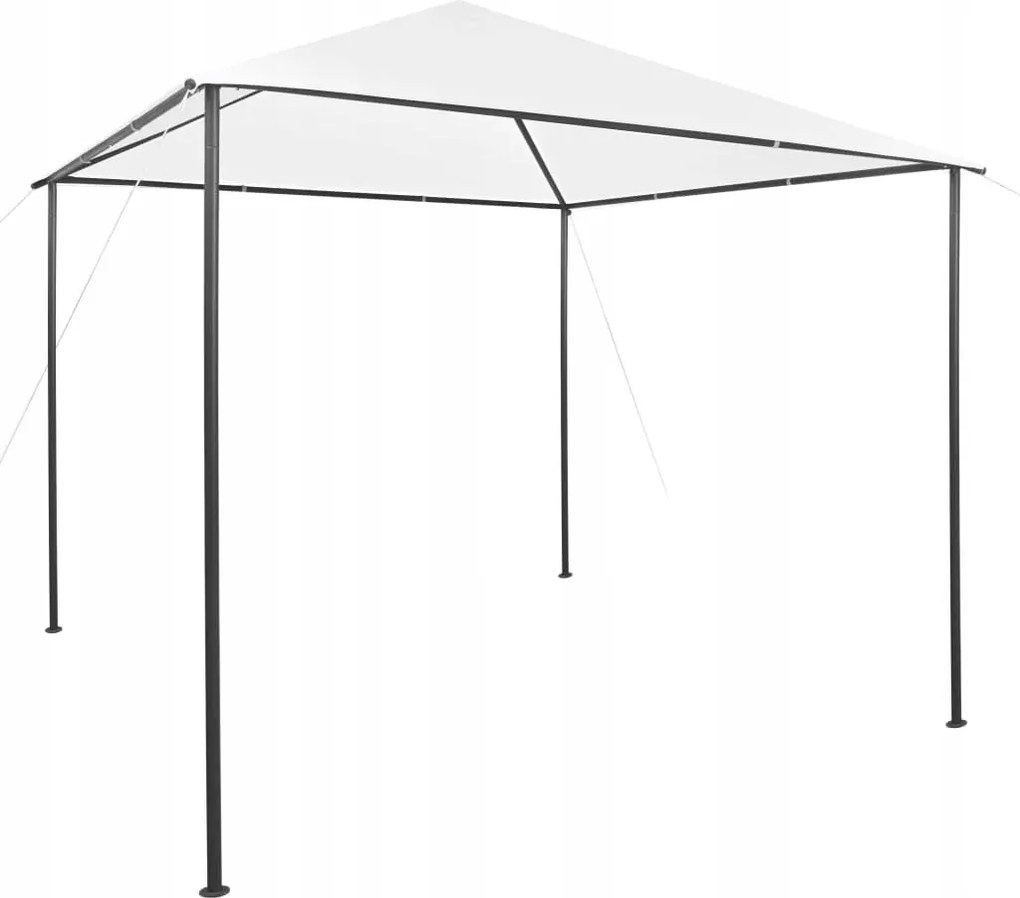 Fionshop 262824709 Altán 3 x 3 x 2,9 m bílý 180 g/m²