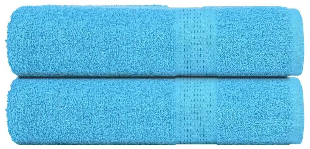 Ručníky do sprchy FROGN 2 ks tyrkysové 70x140 cm 360 g/m² 136977