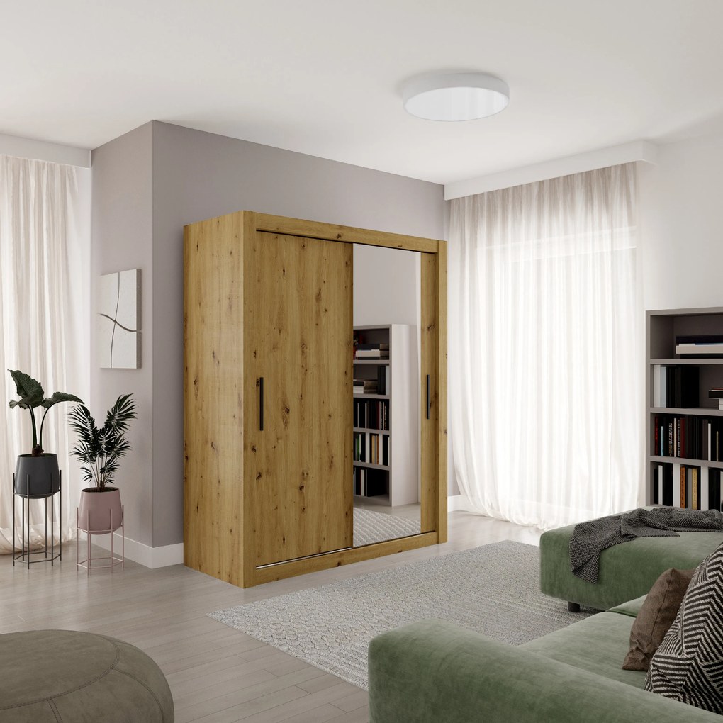 ADRK Furniture Posuvná skříň MODI-M 160 ADRK-SW-MDM-160-A