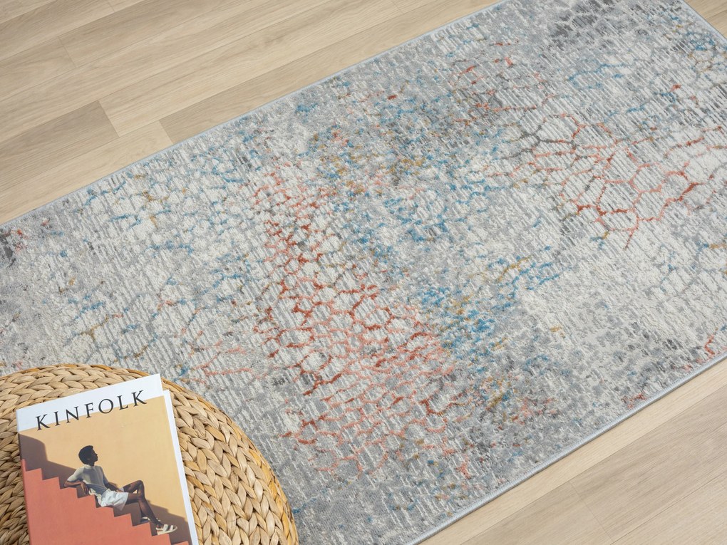 My Flair, Kusový koberec My Roots Hellgrau, 80x150, šedá, chodba / předsíň