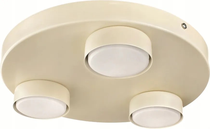 Stropní Lampa Do Obývacího Pokoje Stropní Svítidlo Led Loft GX53 Ecru Béžová