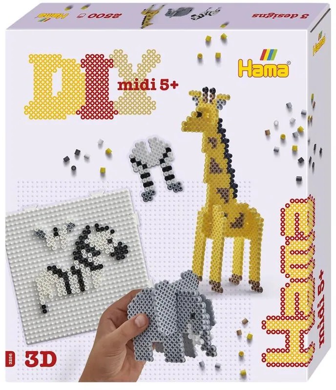 Hama Dárková sada 3D Safari MIDI