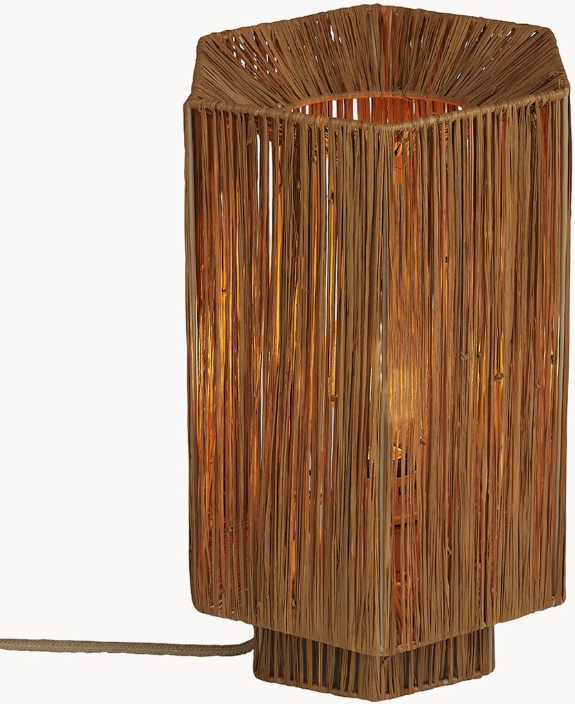 Stolní lampa z rafie Panama