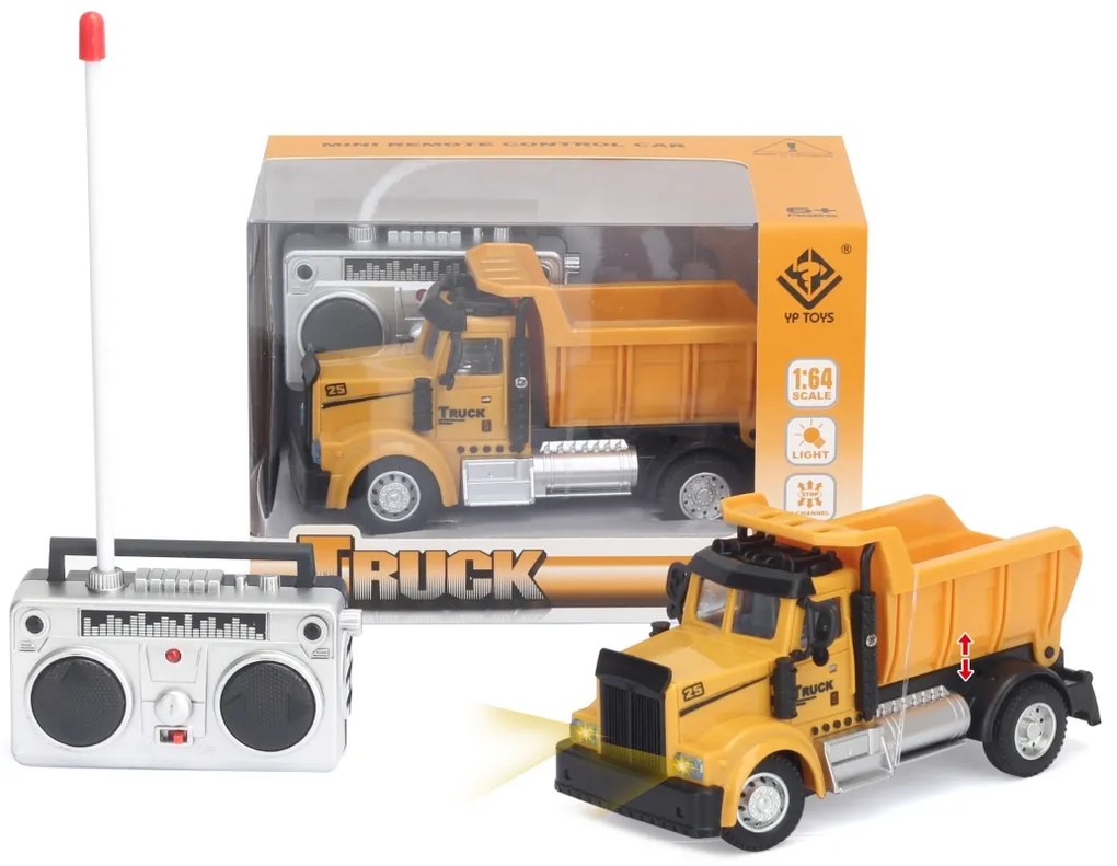 Auto sklápěčka RC 1:64