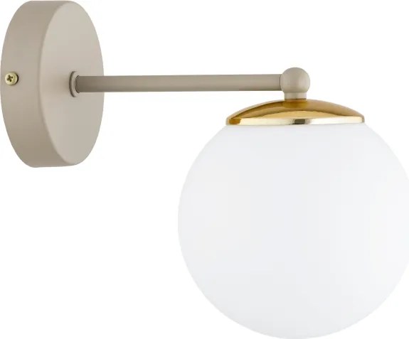 BRILAGI - Nástěnná lampa MILO ECRU 1xE27/60W/230V béžová/zlatá