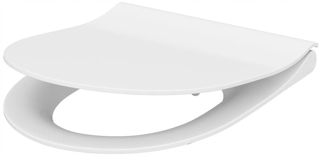 Cersanit Mille - závěsná wc mísa CleanOn se SLIM pomalu padajícím sedátkem z duroplastu, SET B291, bílá, S701-453