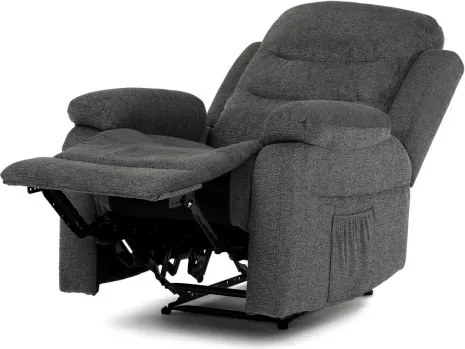 Polohovací křeslo šedé TV-4086 GREY2