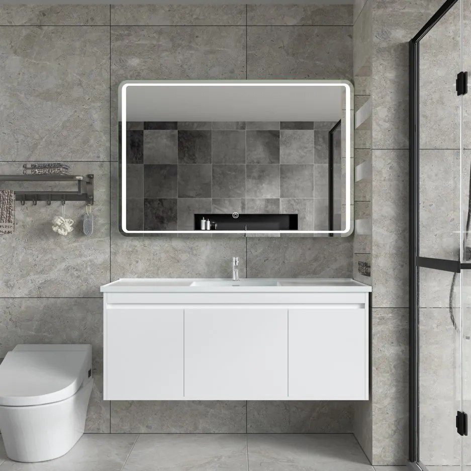 Erga Mia, LED zrcadlo 120x80cm, 3105 lm, 6500K, přední/zadní osvětlení, ERG-V01-117-1280-00