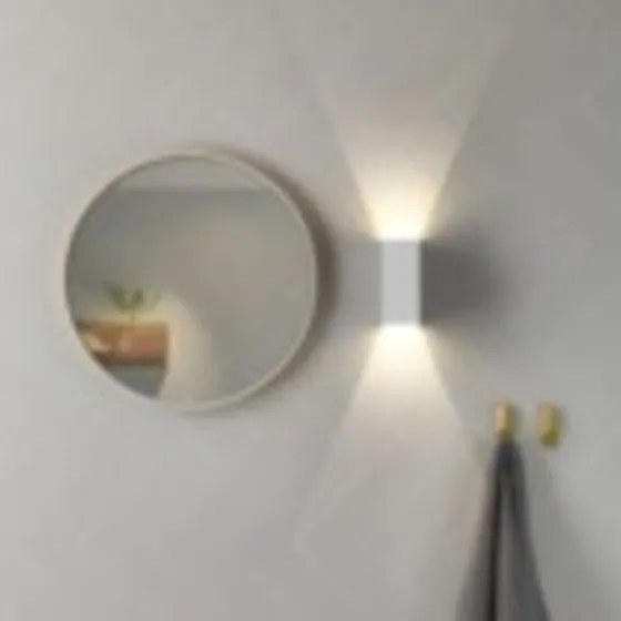 AST 1298006 Nástěnné svítidlo Oslo 160 bílé 2x3W LED IP65 (starý kód: AST 7494) - ASTRO Lighting