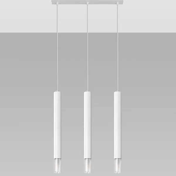 Sollux SL.0959 - Lustr na lanku VIZIER 3xG9/40W/230V bílá