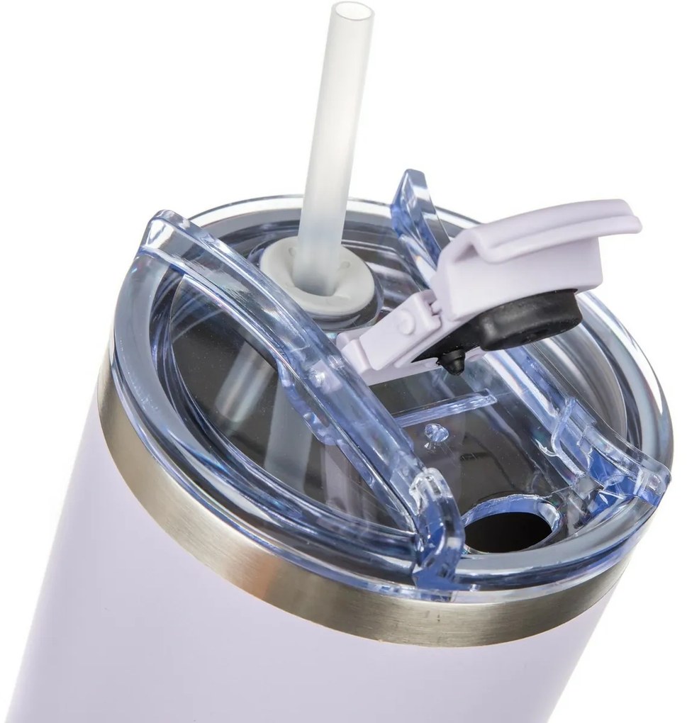 Banquet Termohrnek nerezový s uchem Twain 1200 ml, lila