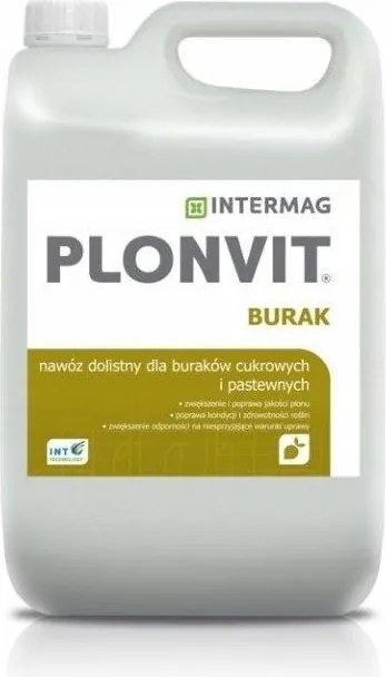 Listové hnojivo pro řepu Intermag Červená Řepa Plonvit 5L s borem a manganem XL