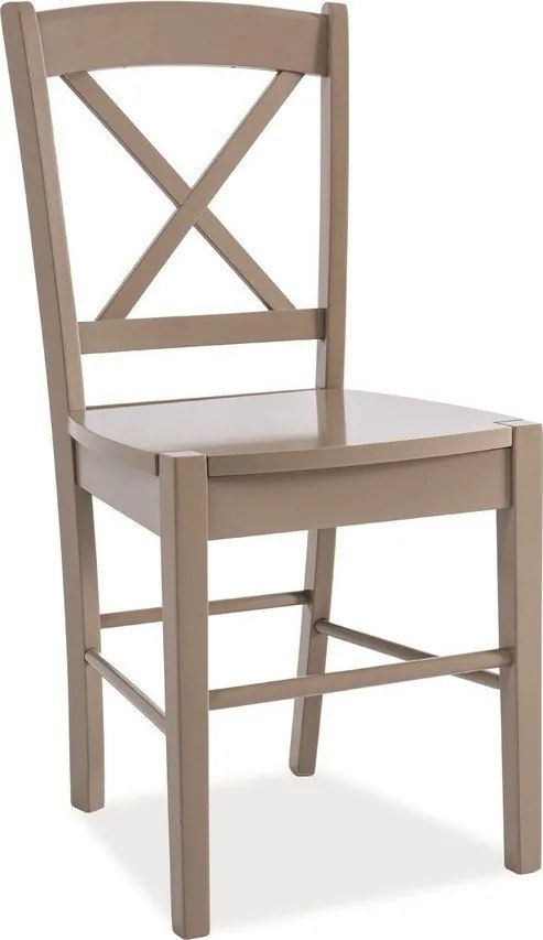 Casarredo Jídelní dřevěná židle CD-56 hnědá
