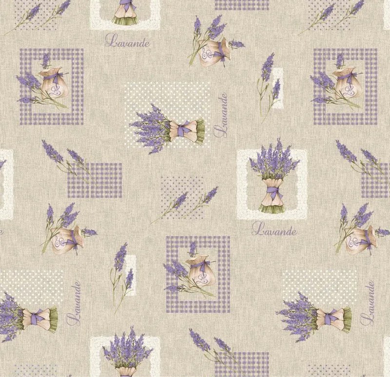 Florista ubrus PVC  FL-1311-00 Lavender - Role 140cmx 20m