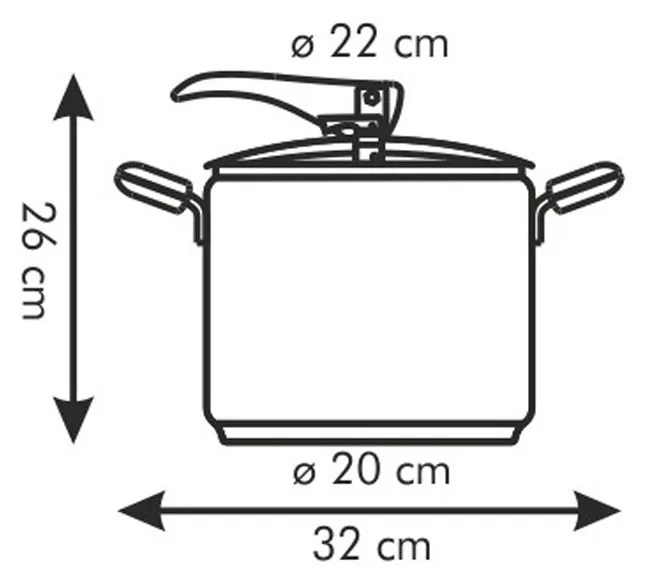 TESCOMA Tlakový hrnec MAGNUM 7,0 l
